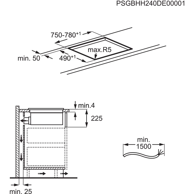 PE7000S80 AEG kookplaat - de beste prijs - 123Apparatuur.nl